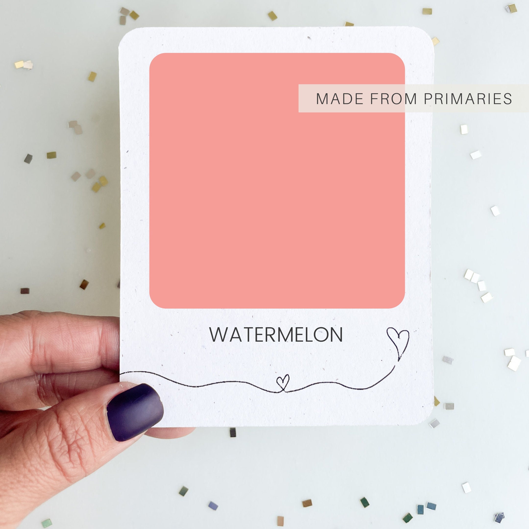 Watermelon Color And Coral