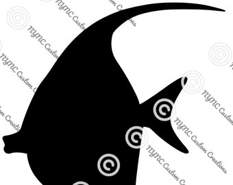Angel Fish Life SVG - Etsy