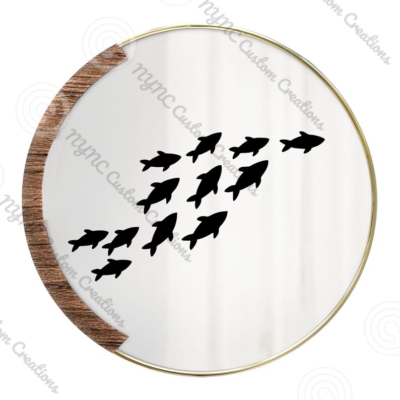 School of Fish SVG - Etsy