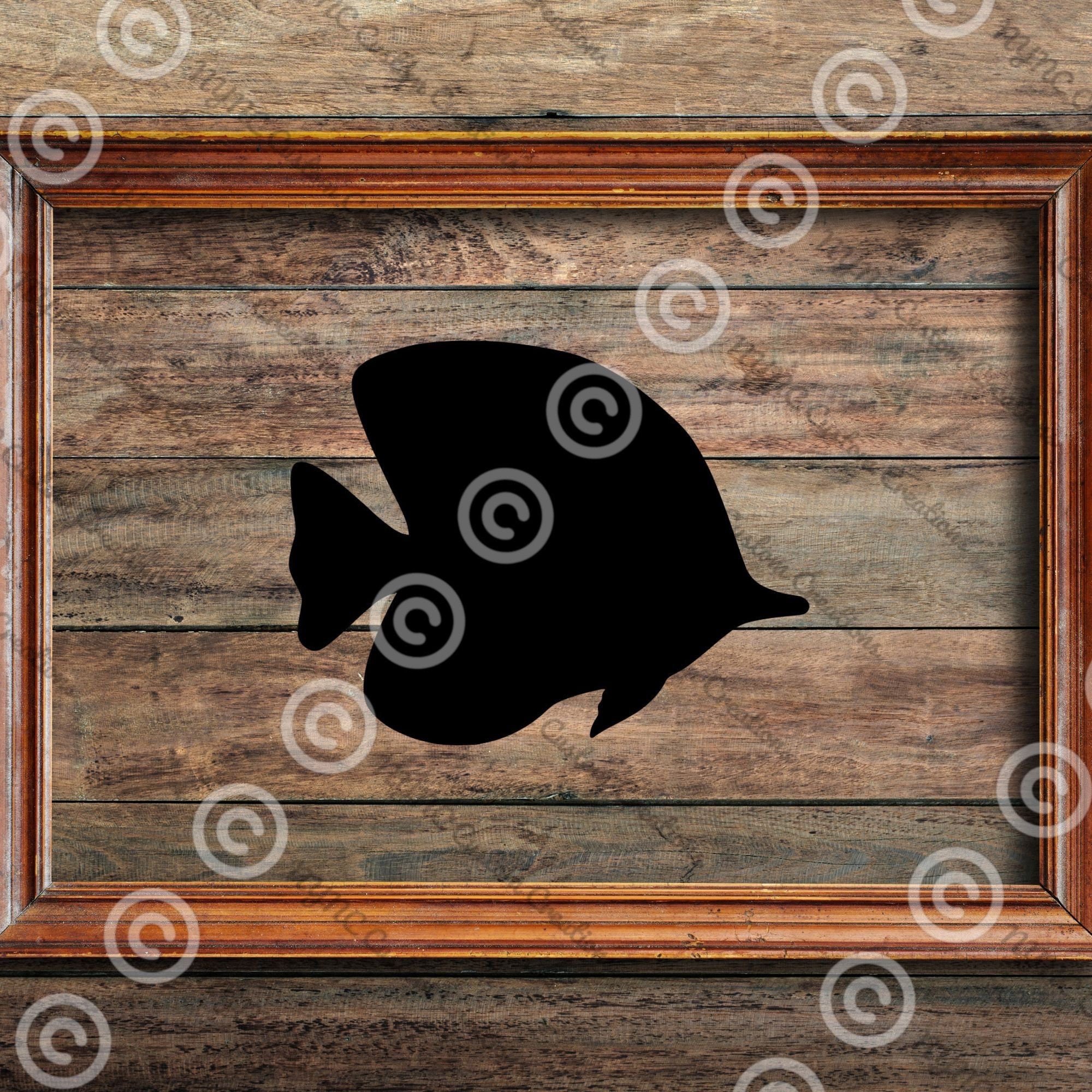 Butterfly Fish SVG - Etsy