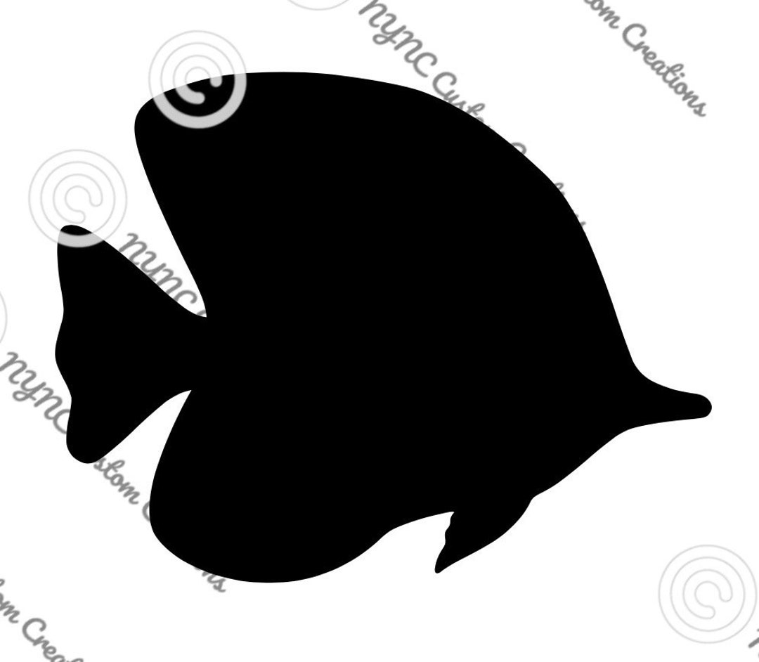 Butterfly Fish SVG - Etsy