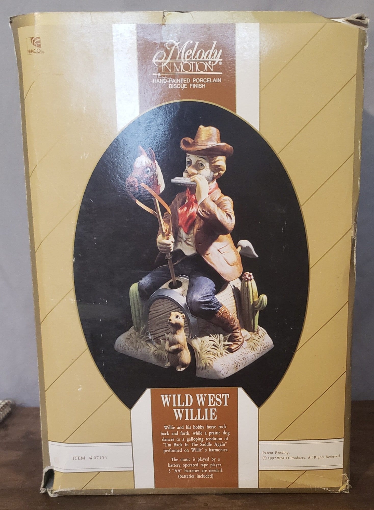 Melody in Motion Series Wild West Willie by Waco W Original - Etsy