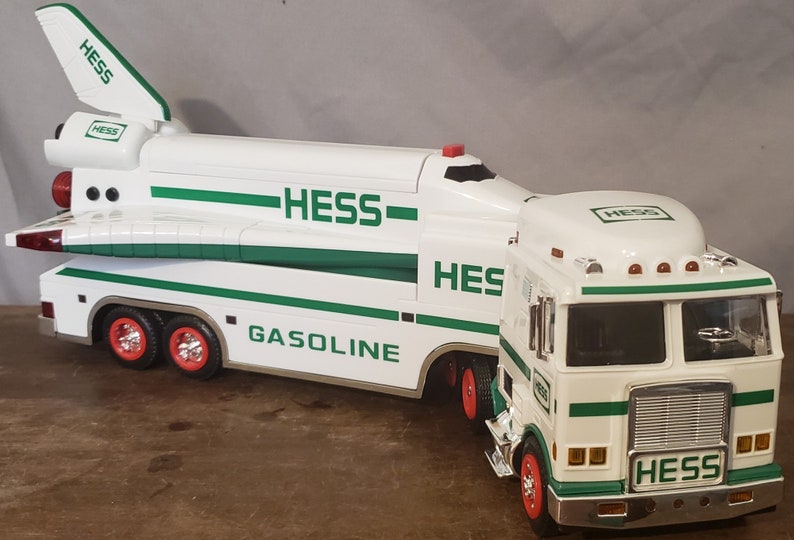 1999 Hess Truck & Space Shuttle W Satellite - Etsy