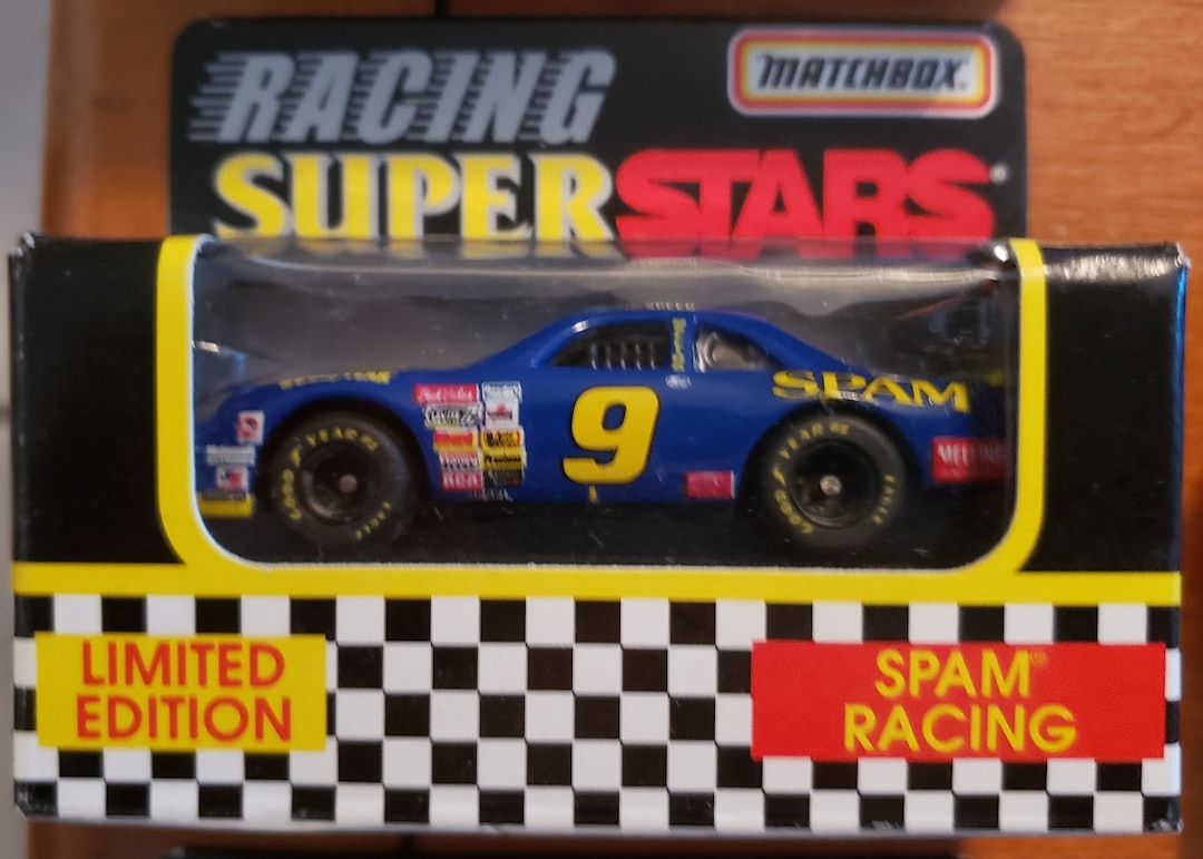 Matchbox 1996 Lake Speed # 9 Spam Racing Stock Car - Etsy