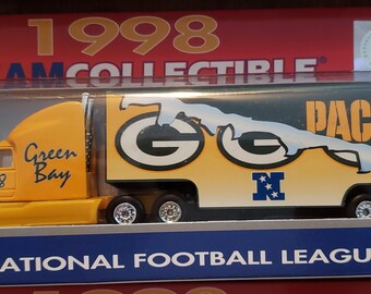 Green Bay Packers 1999 Tractor Trailer Truck Matchbox Diecast Car NEW ...