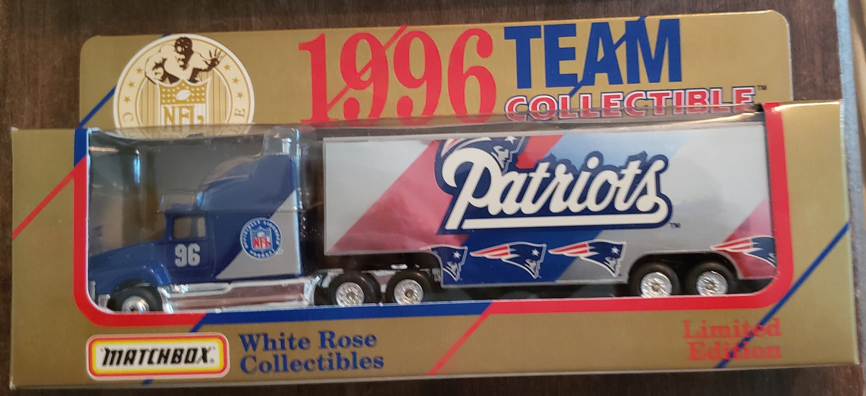 Matchbox 1996 New England Patriots Hauler - Etsy
