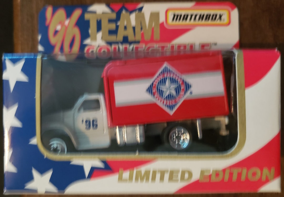 Matchbox 1996 Texas Rangers Ford Box Truck - Etsy