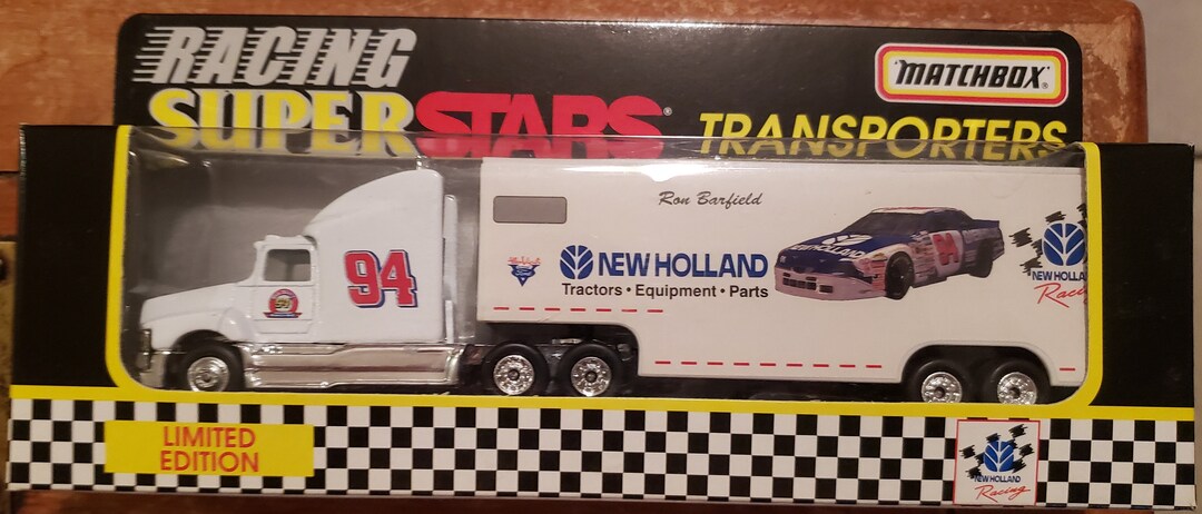 Matchbox 1997 Ron Barfield # 94 New Holland Racing Hauler - Etsy