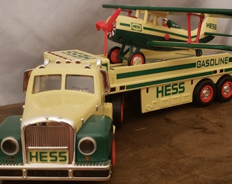 Hess Toy Truck and Airplane - Etsy