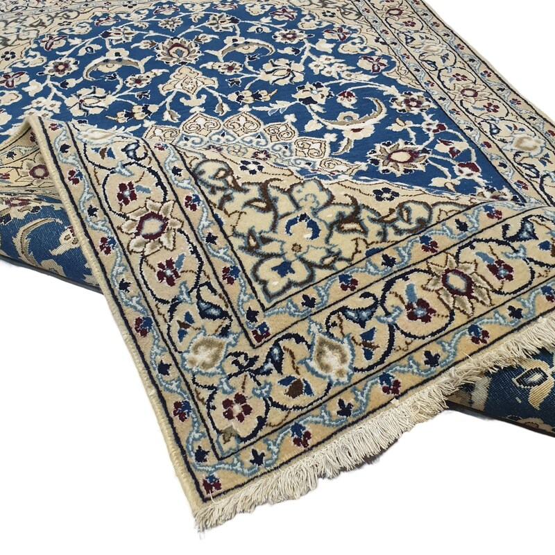 Blue Persian Rug - Etsy