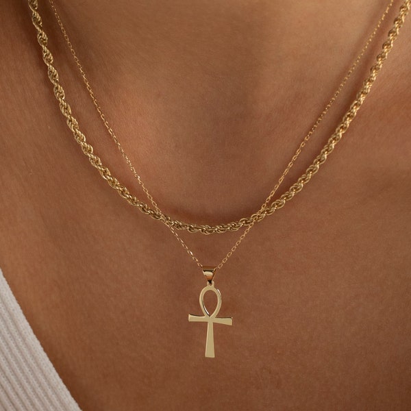 Ankh Necklace - Etsy