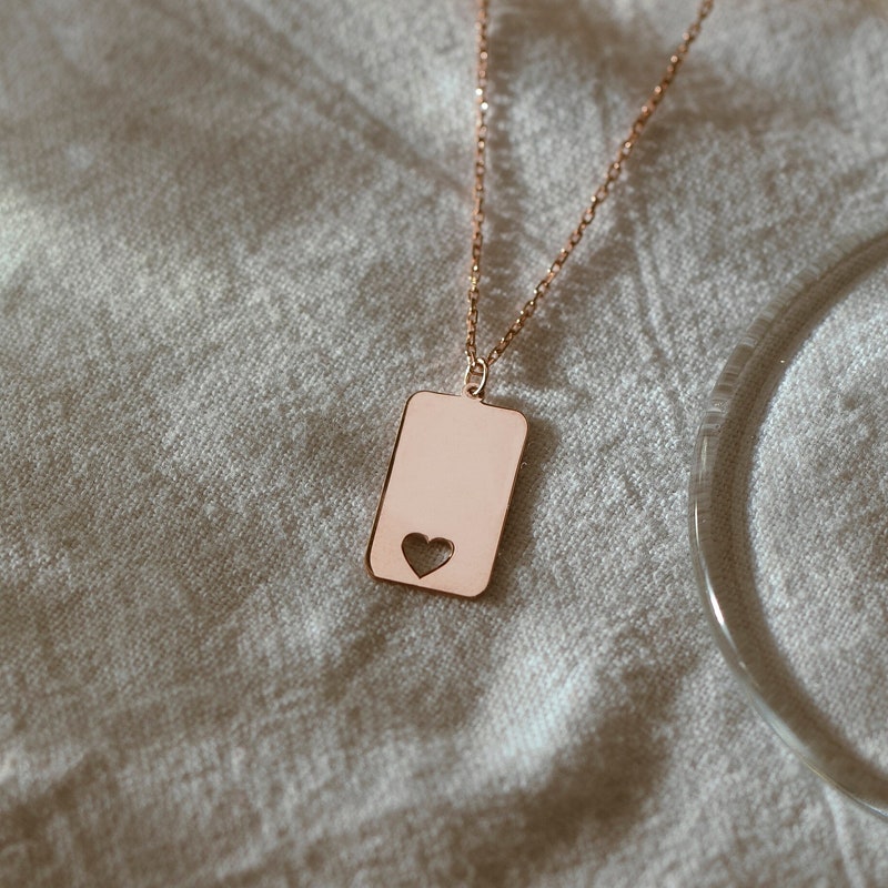 Engraved Necklace - Etsy