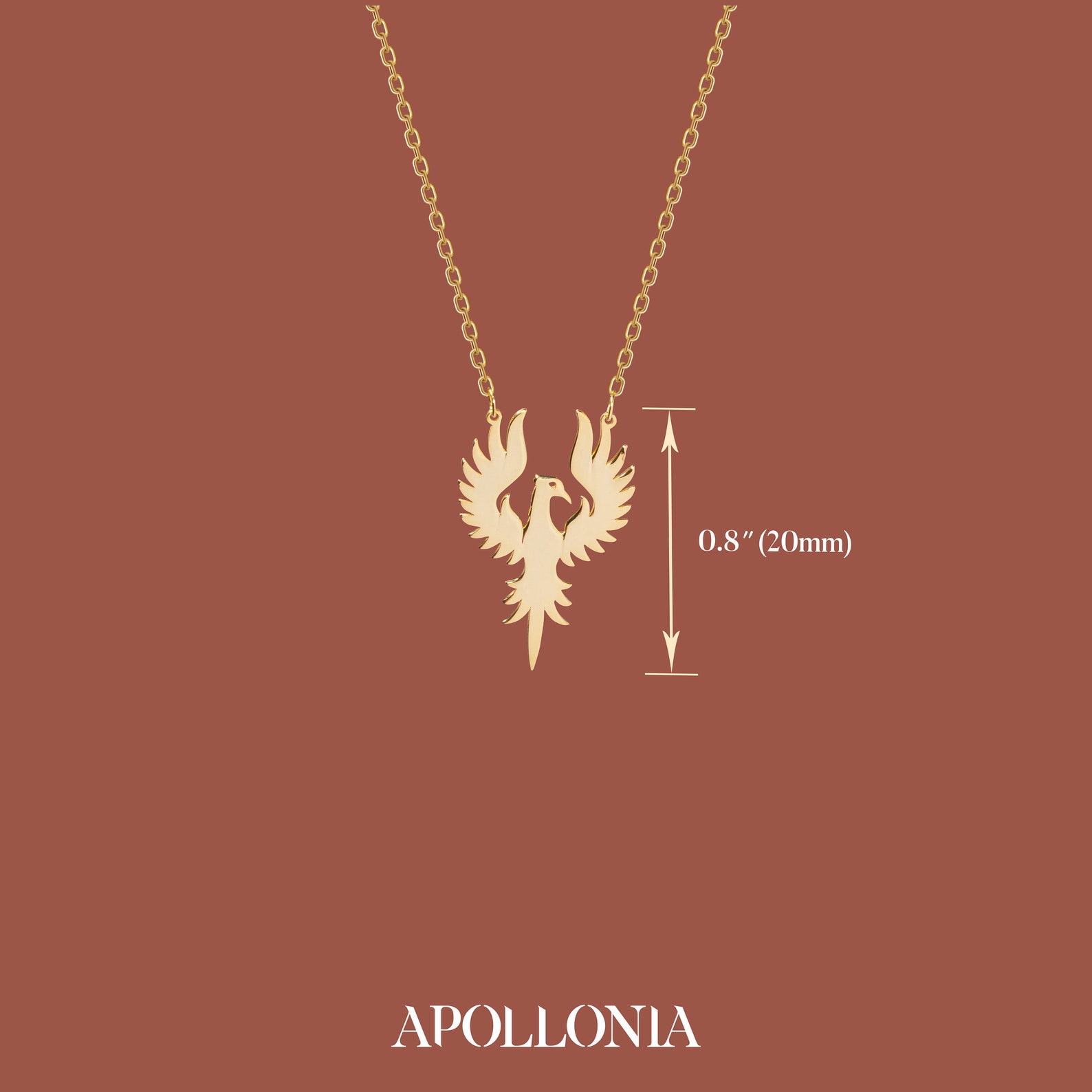 Gold Phoenix Necklace Phoenix Rising Necklace Phoenix - Etsy