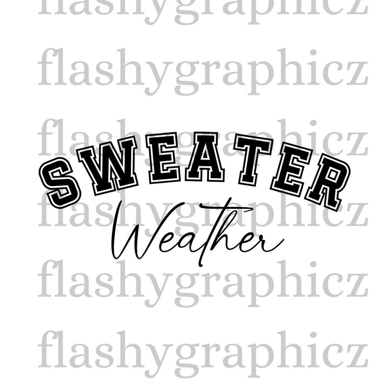 Sweater Weather SVG, Fall & Winter Design, Fall SVG, Autumn SVG - Etsy