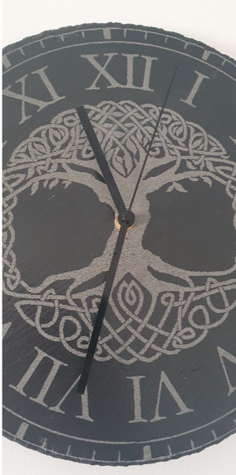 Slate Celtic Tree of Life Clock, Clocks, Tree of Life - Etsy