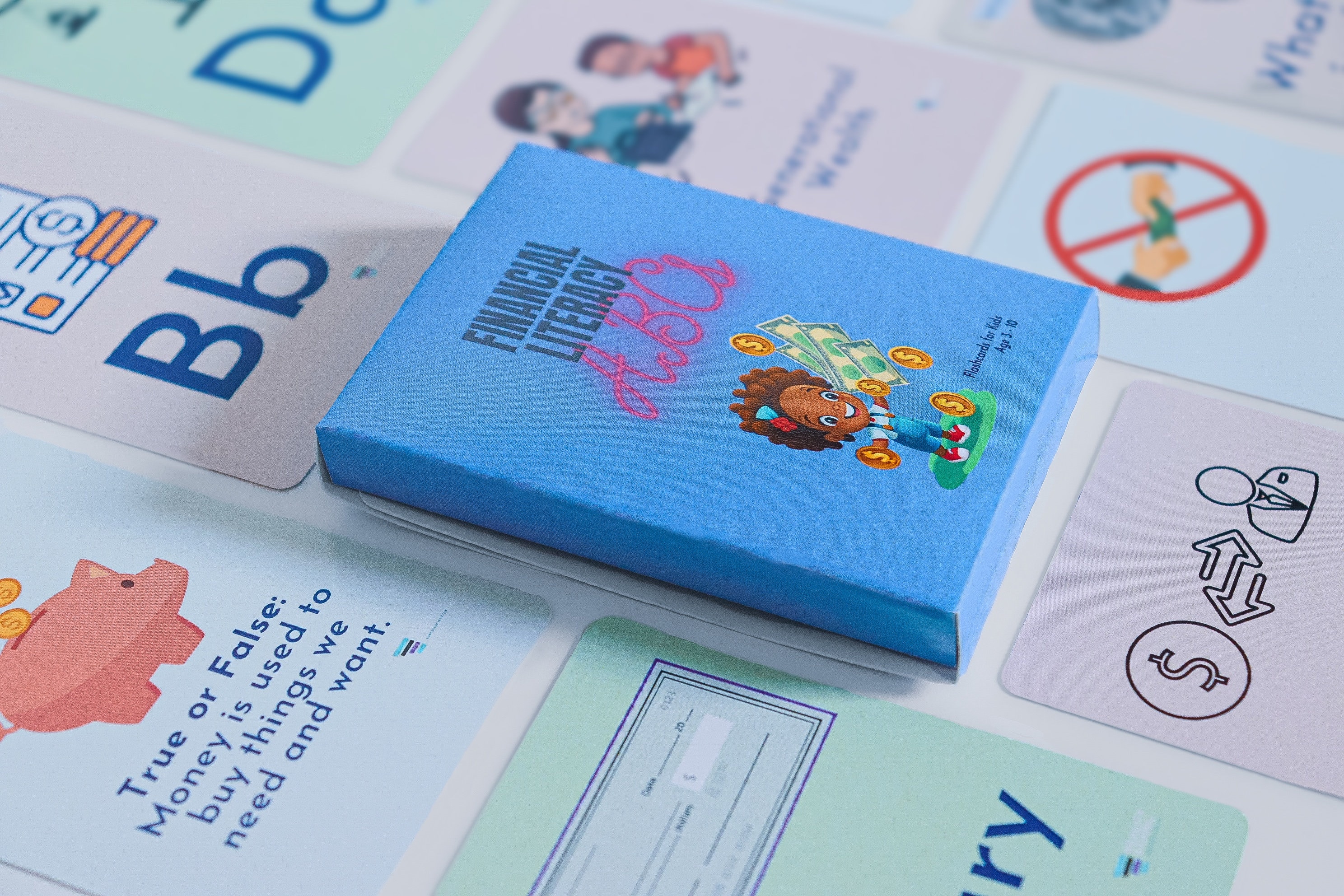 Financial Literacy Abcs Flashcards - Etsy