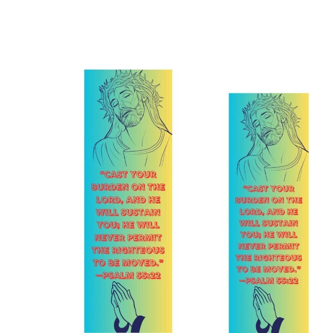 Editable Religious Bookmarks Template Editable Bookmarks - Etsy