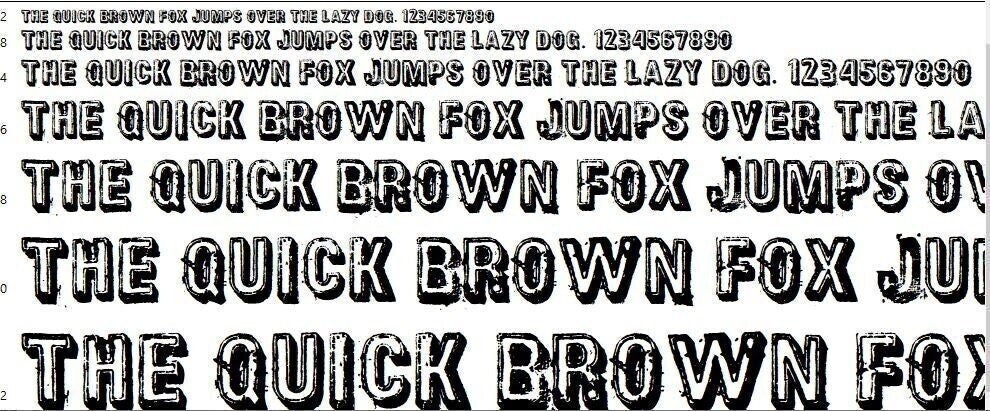 Distressed Military Stencil Font Distressed Stencil Font Distressed ...
