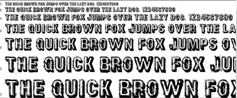 Distressed Military Stencil Font Distressed Stencil Font Distressed ...