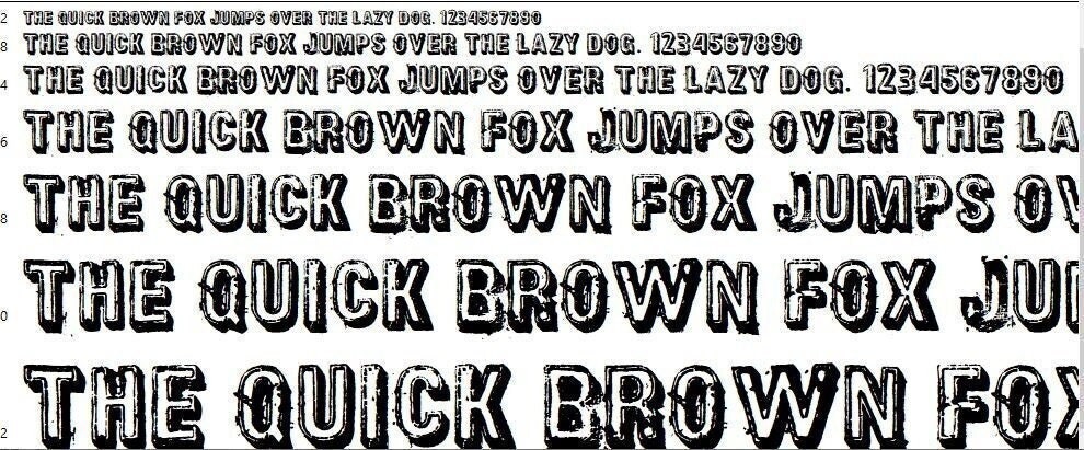 Distressed Army Font