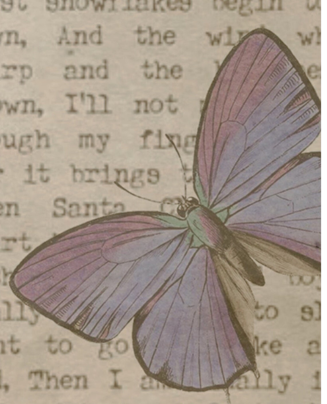 Printable Ripped Torn Stained Vintage Newspaper A4 Paper Bundles ...