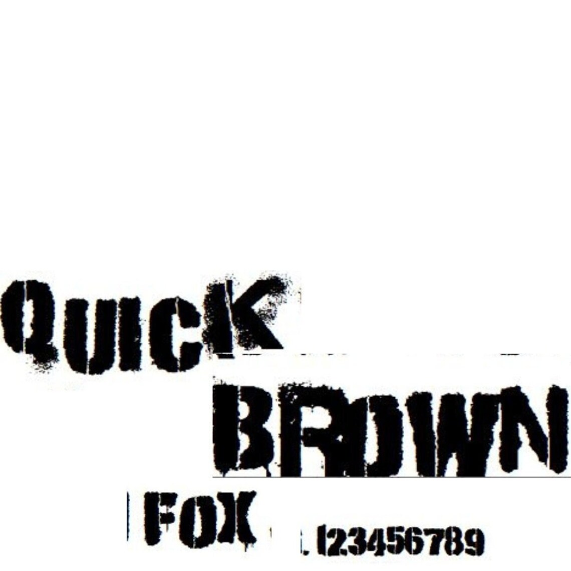 Distressed Military Stencil Font | Distressed Stencil Font | Distressed ...