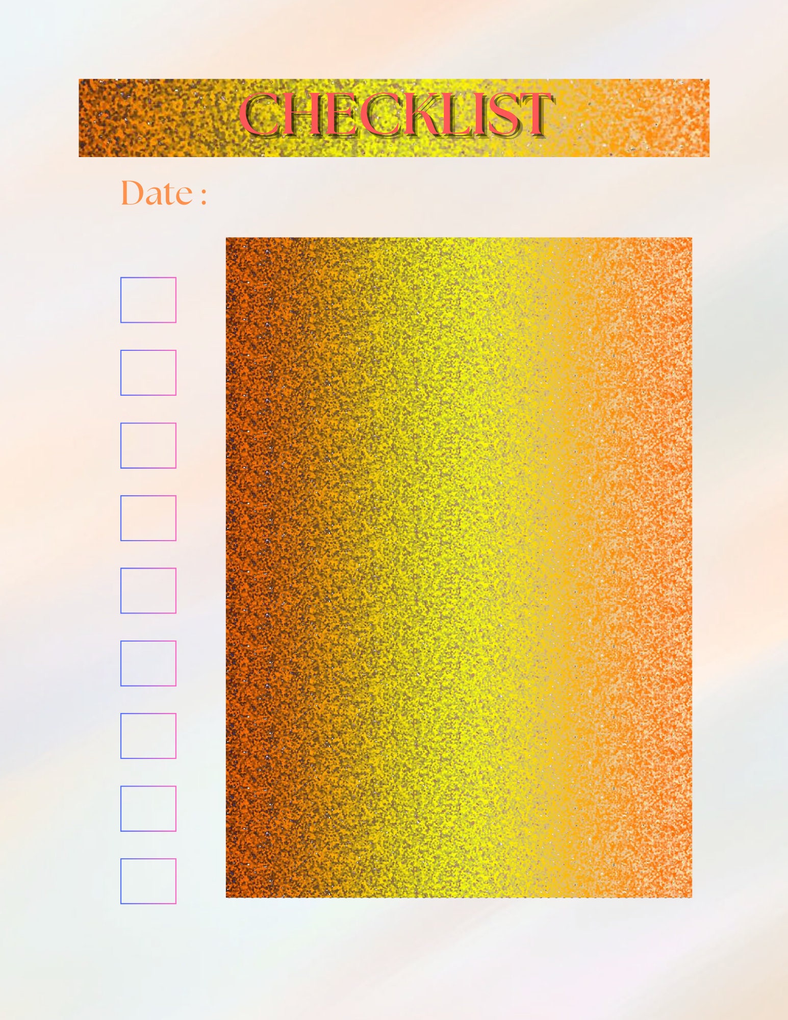 Trendy Editable Printable Checklist Bundle Trendy Checklist Bundle ...