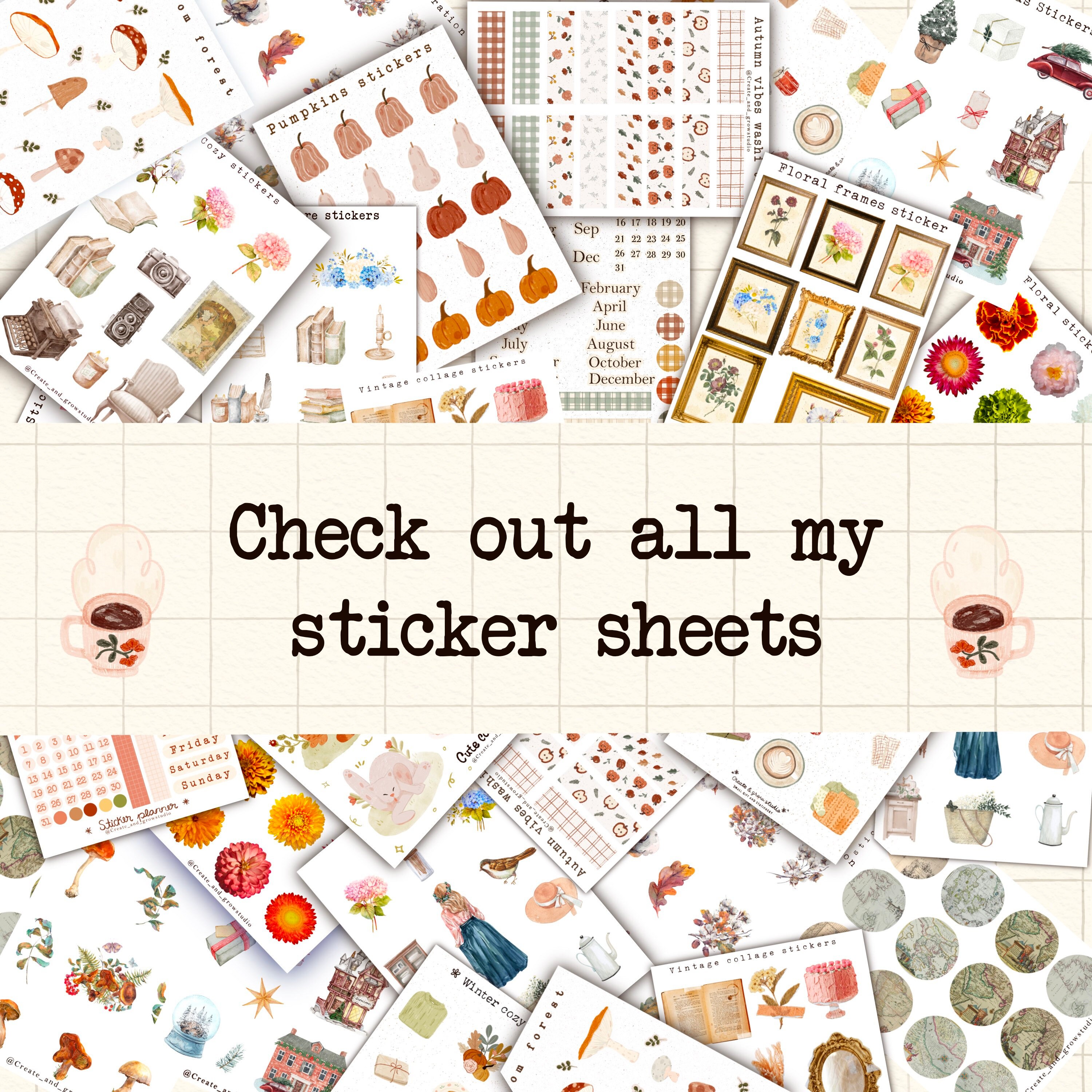 Monthly Planner Sticker Planner Sticker Stickers 2023 - Etsy