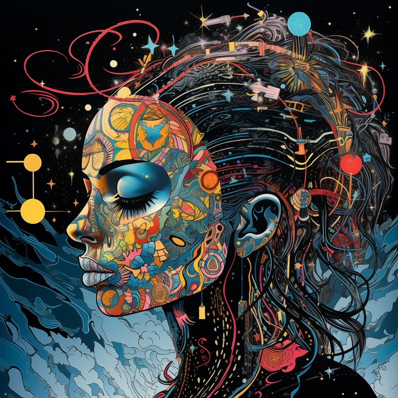 Cyberpunk , Digital Art,ai Art, Instant Download, Wall Art, Commercial ...