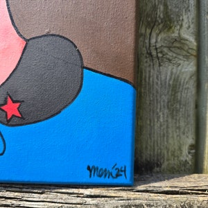MARV Original Portrait Painting - Etsy