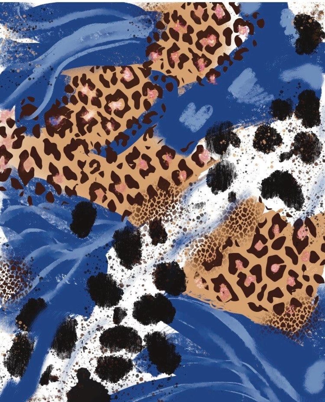 Western Distressed Background Sublimation PNG Design, Cow Print PNG ...