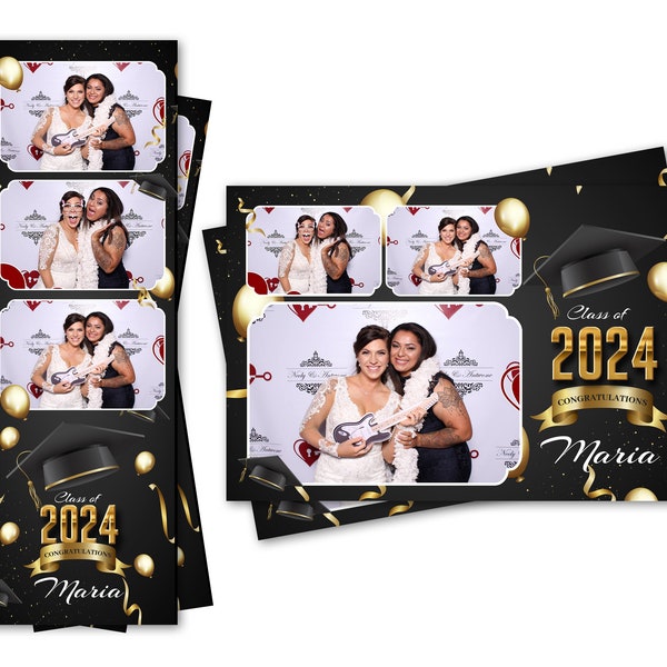 Graduation Photo Booth Strip - Etsy