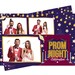 Photo Booth Template Prom Night Celebration Stars Red Carpet Both 2x6 ...