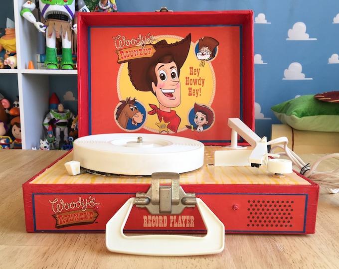 Toy Story Woody's Roundup Record Player Replica - Etsy