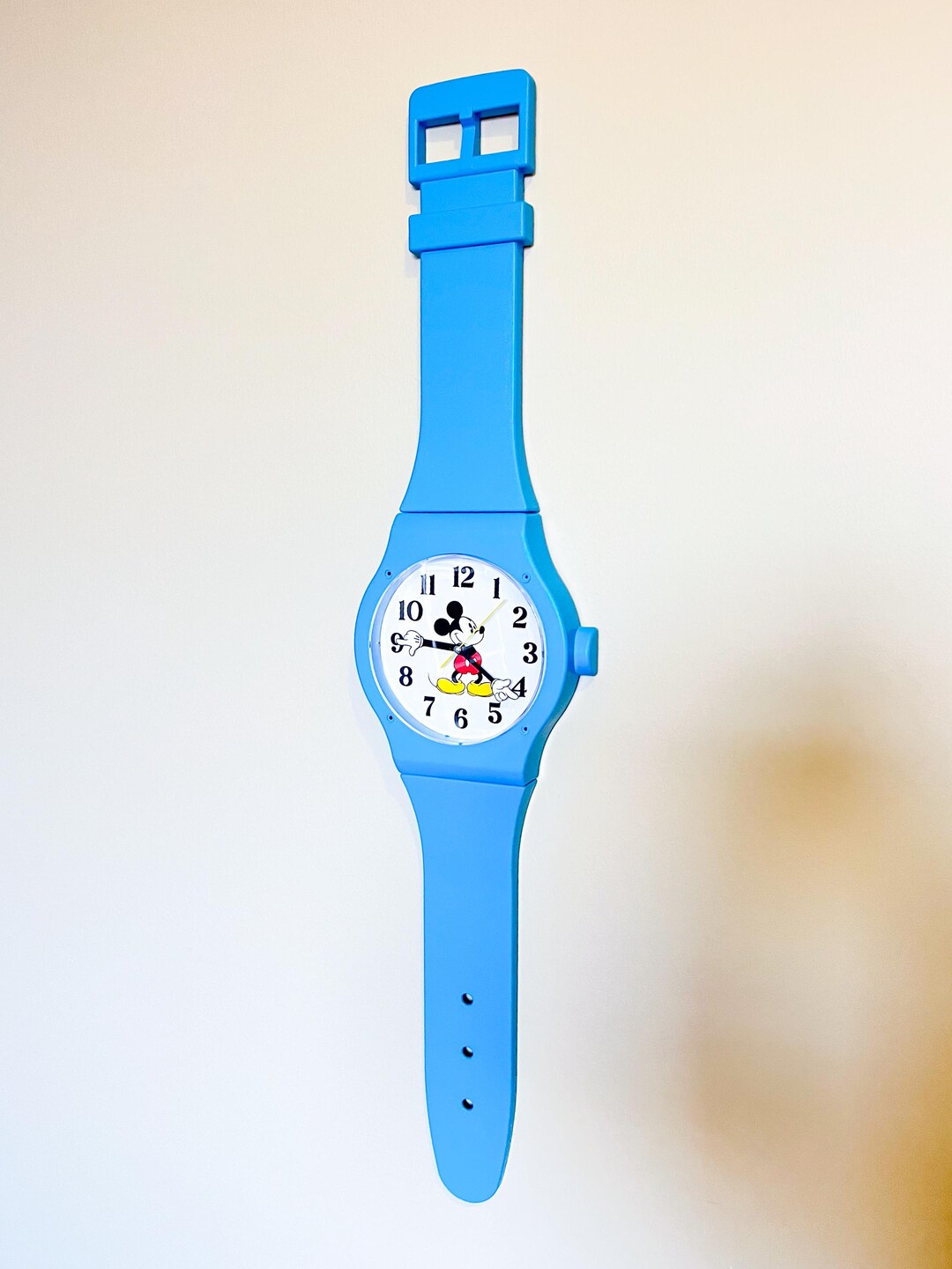 Toy Story Andy's Room Blue Mickey Mouse Wrist Watch Wall Clock - Etsy