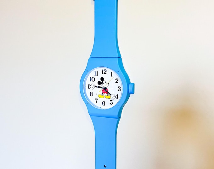 Toy Story Andy's Room Blue Mickey Mouse Wrist Watch Wall Clock - Etsy