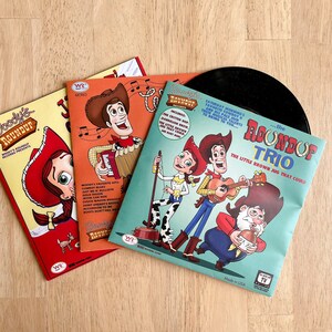 Toy Story Woody's Roundup Record Player Vinyls - Etsy