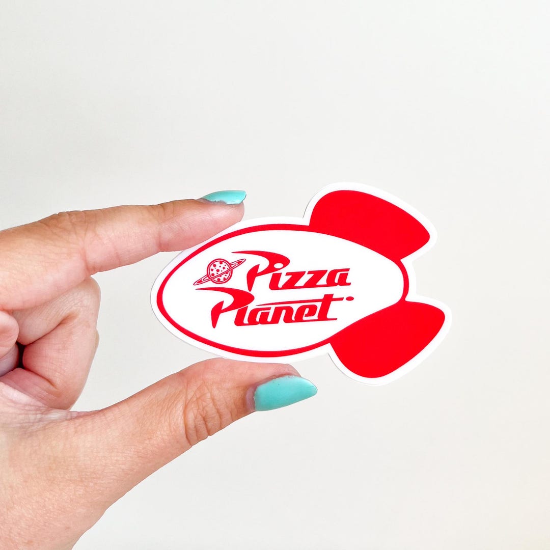 Toy Story Pizza Planet Die-cut Waterproof Sticker - 3 Inch - Etsy