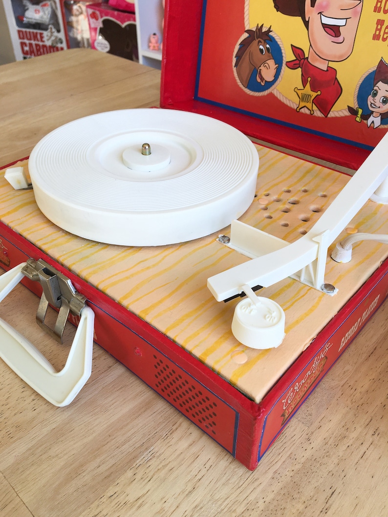 Toy Story Woody's Roundup Record Player Replica - Etsy