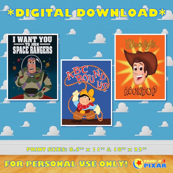 Toy Story Poster - Etsy