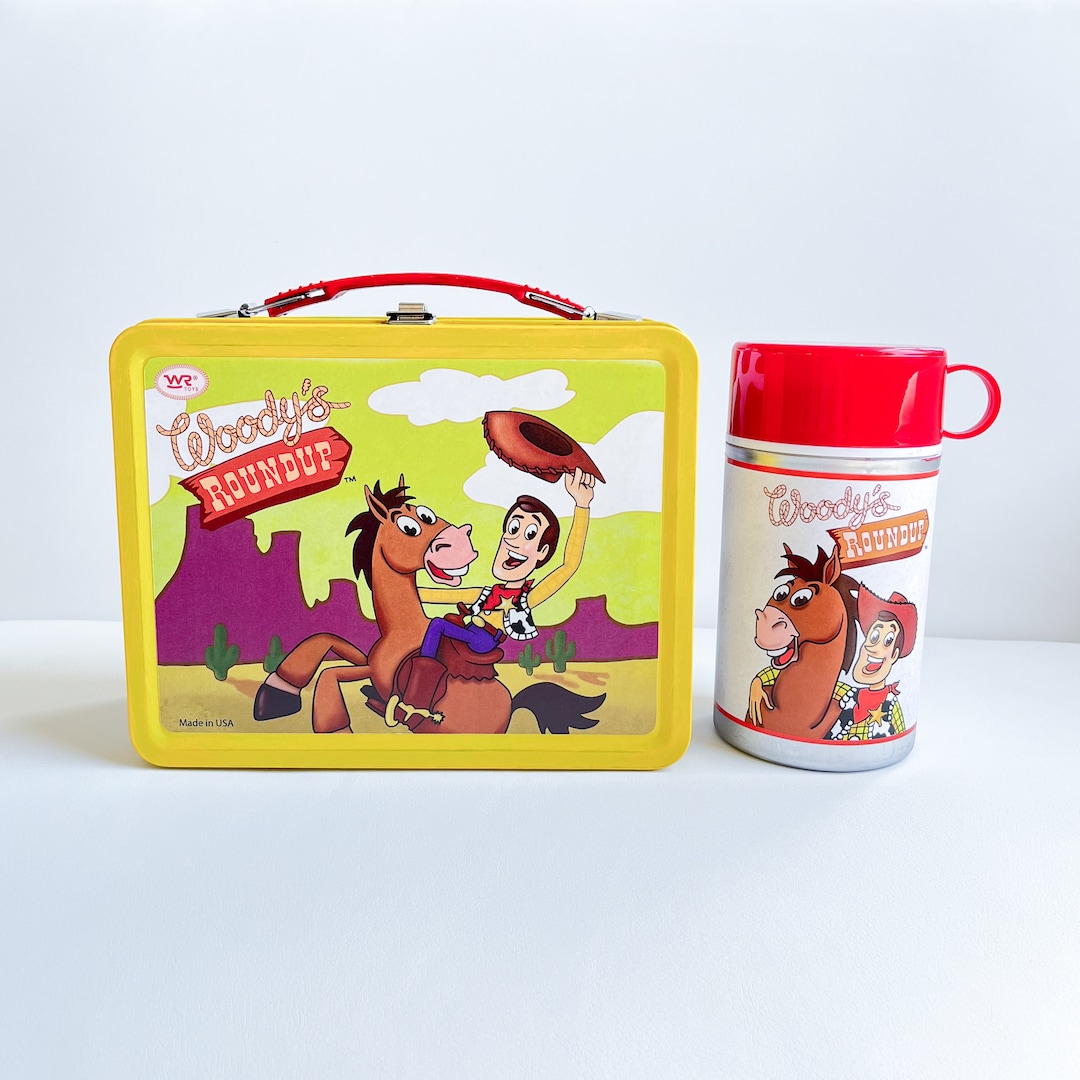 Toy Story Woody's Roundup Lunchbox and Thermos - Etsy