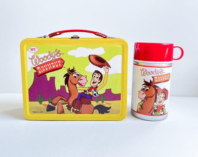 Toy Story Woody's Roundup Lunchbox and Thermos - Etsy
