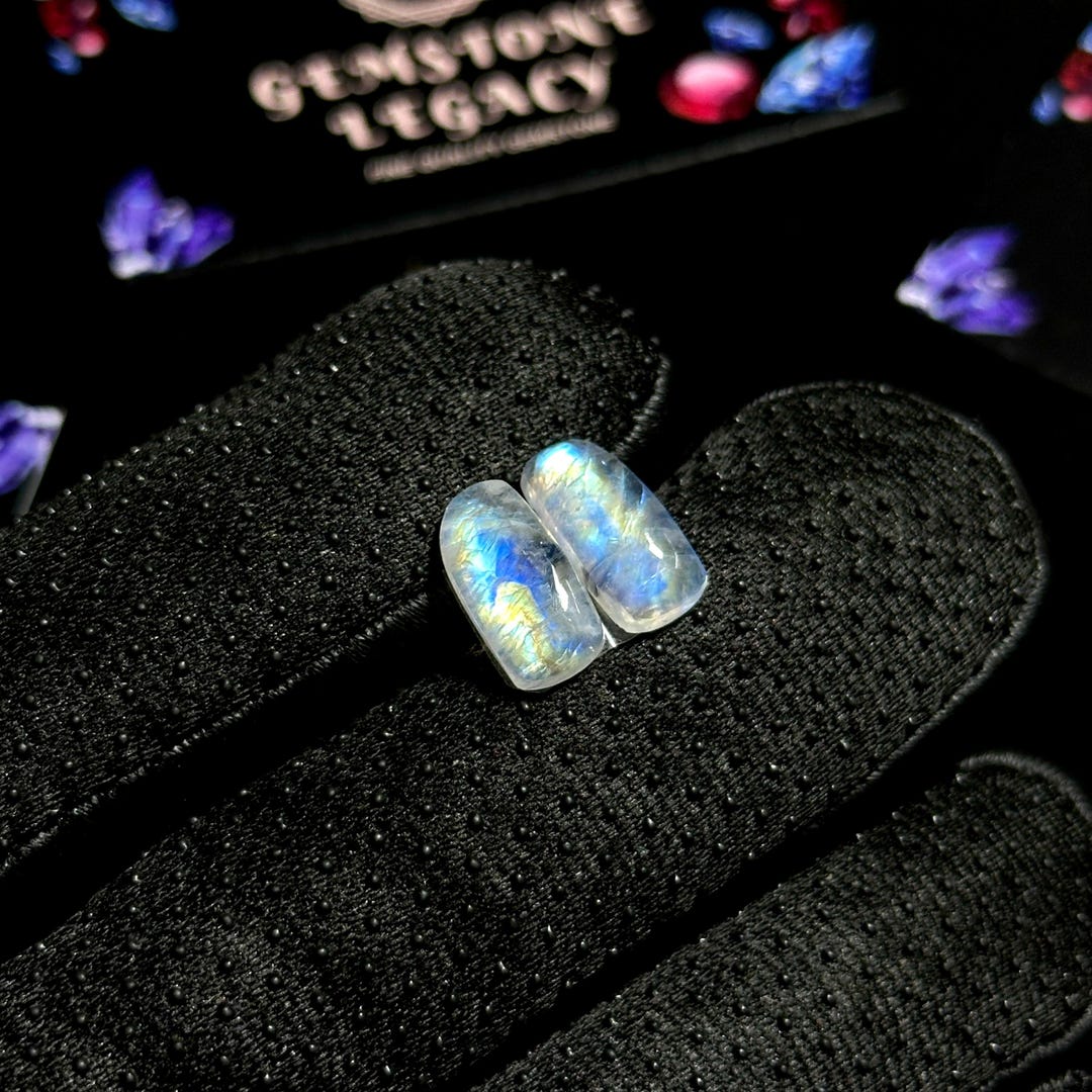 16x8x4mm, Gemmy Moonstone Flashy Stone, Blazing Moonstone Cabochon ...