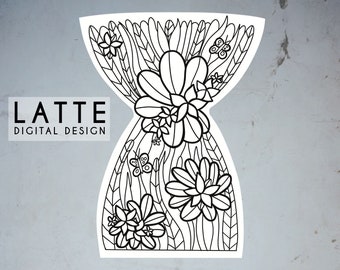 Latte Stone Svg | Etsy