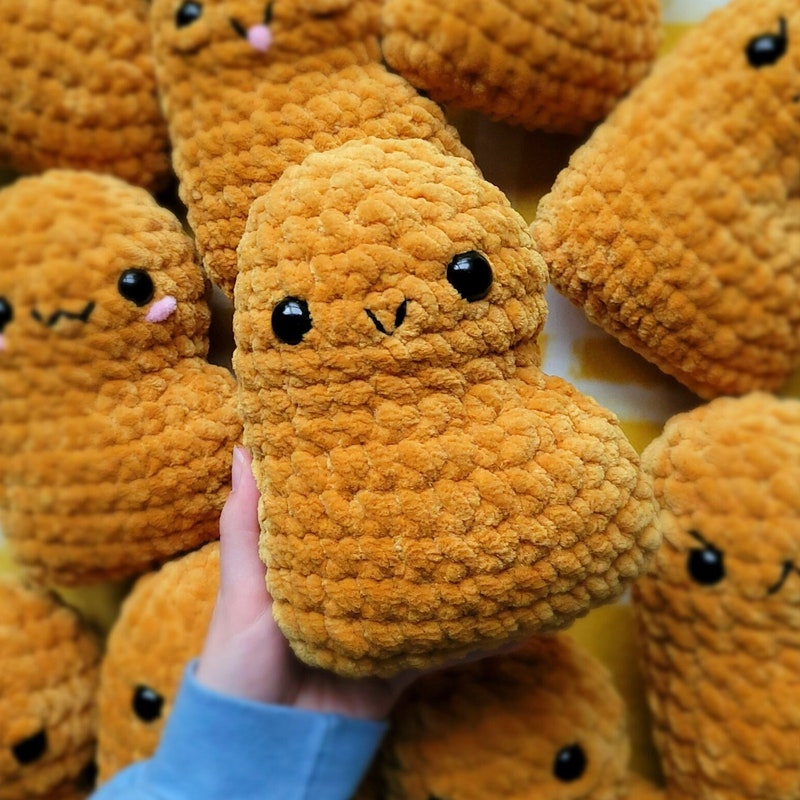 Chicken Nugget Plush - Etsy