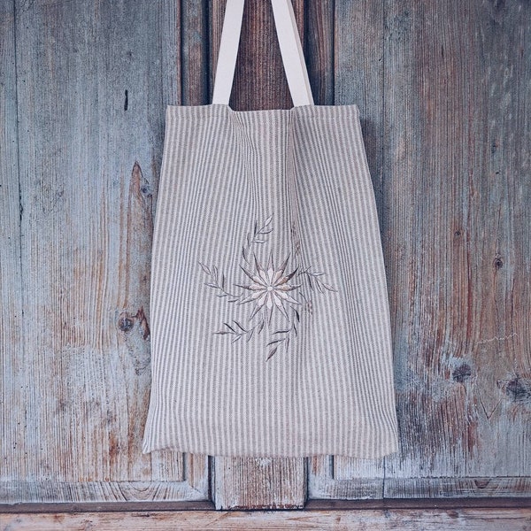 Striped Beach Bag - Etsy