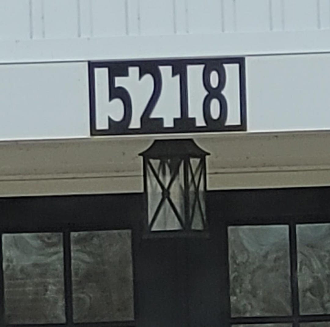 Custom Made Address Signs - Etsy