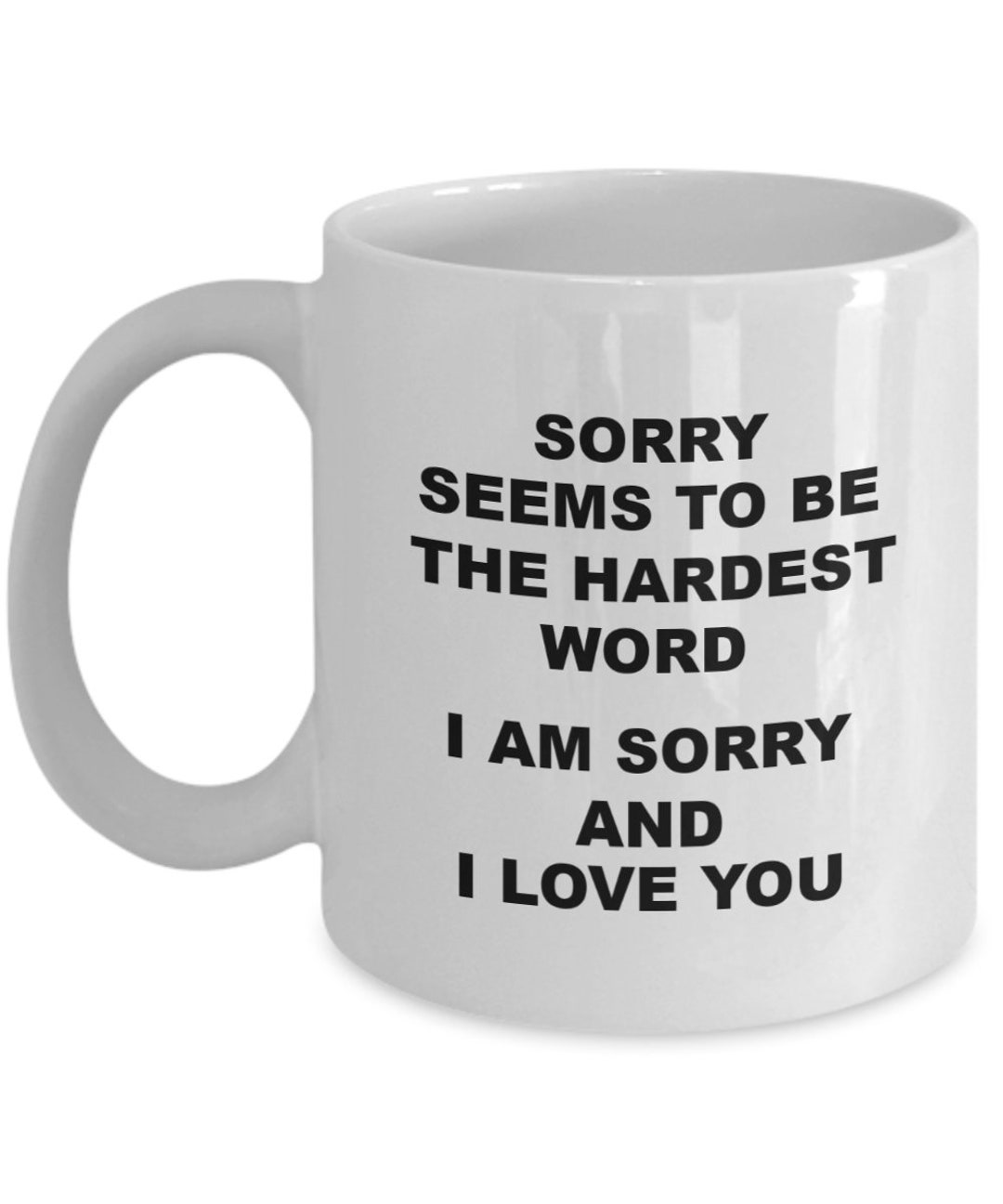 Apology Gift Idea, Sorry Coffee Cup, Apologetic Gift for Him ...