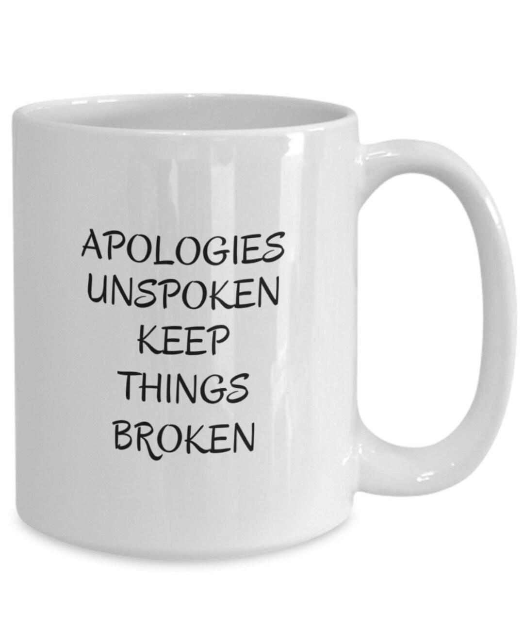 Apology Coffee Cup, Sorry Gift, Attempt to Apologize Mug, Apologies ...