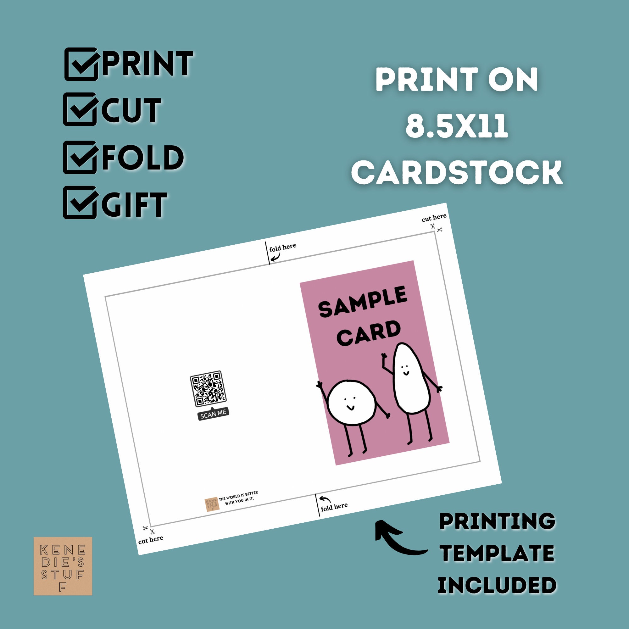 Printable Get Well Soon Card, Thinking About You Cards, 5x7 Blank ...
